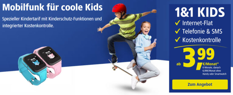 Handyvertrag für Kinder & Schüler » Vergleich der besten Tarife